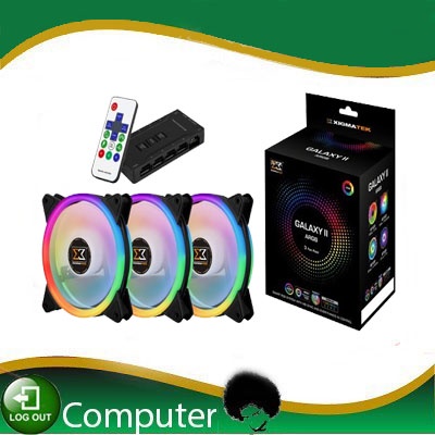Jual Fan XIGMATEK Galaxy II Elite 3 Fan RGB 3in1 (REMOTE+CONTROLER ...