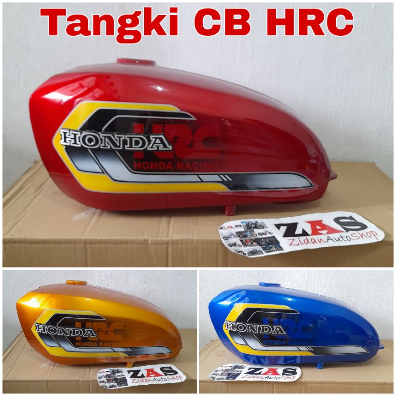 Jual PROMO BARU Tangki CB 100 gelatik HRC Honda Racing Corporation ...