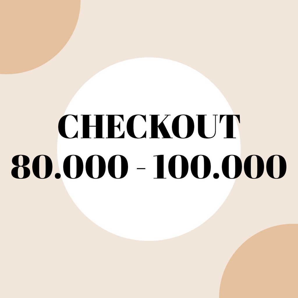 Jual CEKOUT OUTER 100RB | Shopee Indonesia