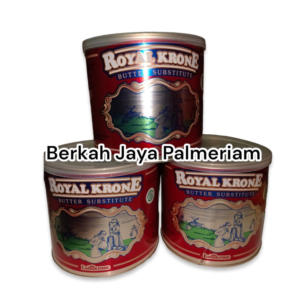 Jual Royal Krone Royalkrone Landkrone Butter Mentega 2kg Rum Butter KALENG 2 kg | Shopee Indonesia