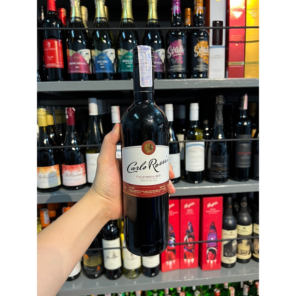 Jual CARLO ROSSI CALIFORNIA RED WINE 750ML | Shopee Indonesia