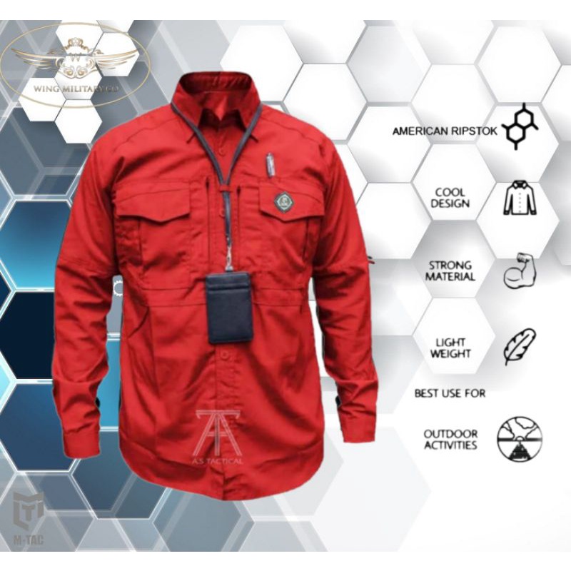 Jual kemeja Mtac kemeja tactical kemeja lapangan | Shopee Indonesia