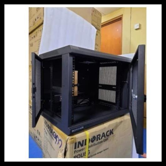 Jual Wallmount 12U Perforated Double Door 600Mm Wip6012D Rack Server ...