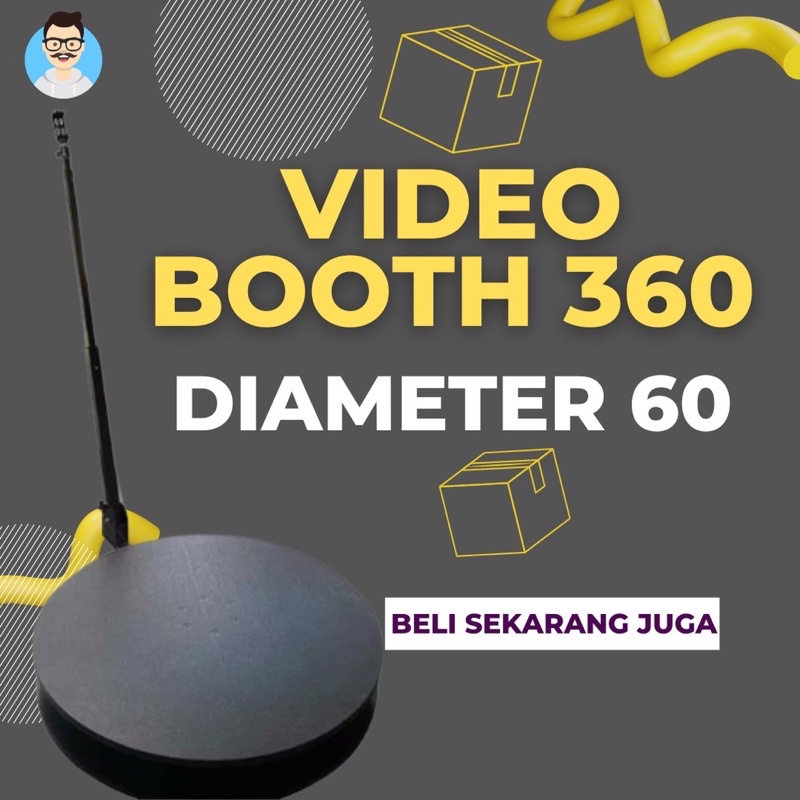 Jual VIDEO BOOTH 360 | PHOTO BOOTH 360 VIDEOBOOTH / PHOTO BOOTH SPINNER ...