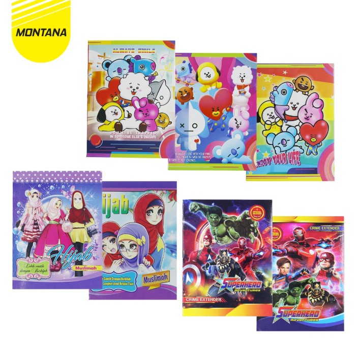 Jual Buku Gambar Montana Drawing Book / Buku Gambar Ukuran A4 Isi 6 ...