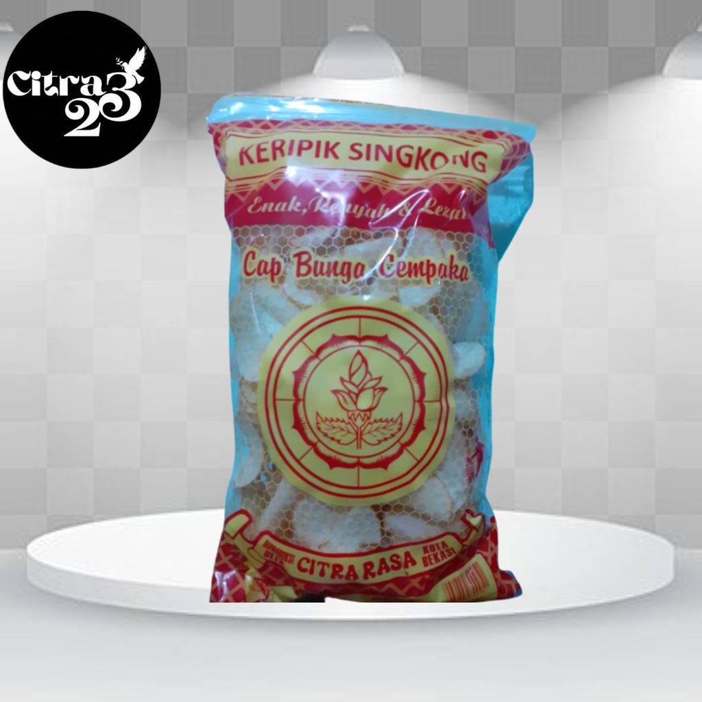 Jual Keripik Singkong Bunga Cempaka Original 450gr-Enak Lezat ...