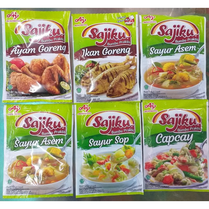 Jual KZ - sajiku bumbu praktis sachet 18g-25g | Shopee Indonesia
