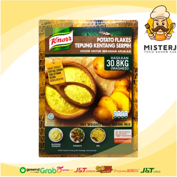Jual KNORR | Mashed Potato 4Kg | Potato Flakes | Shopee Indonesia