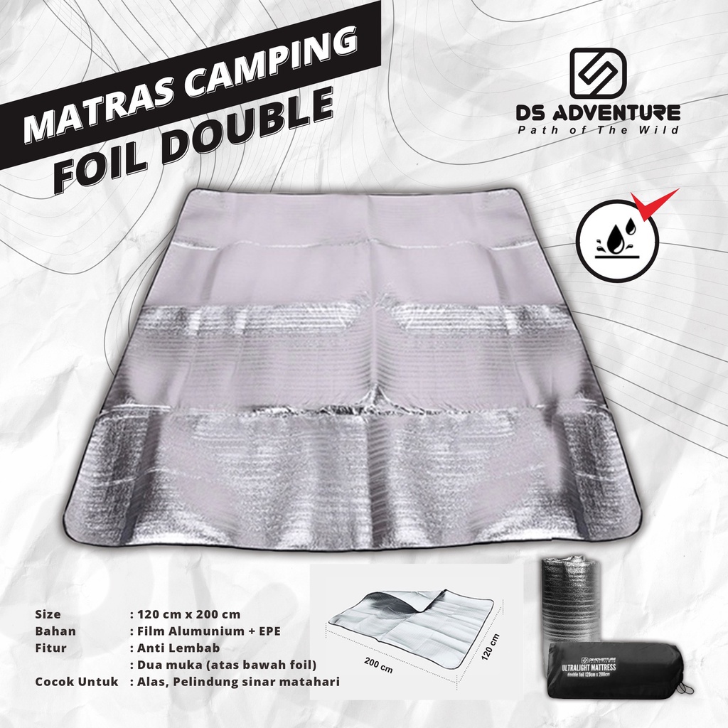 Jual Matras bubble Ds adventure ukuran 180 x 120cm / matras double side ...