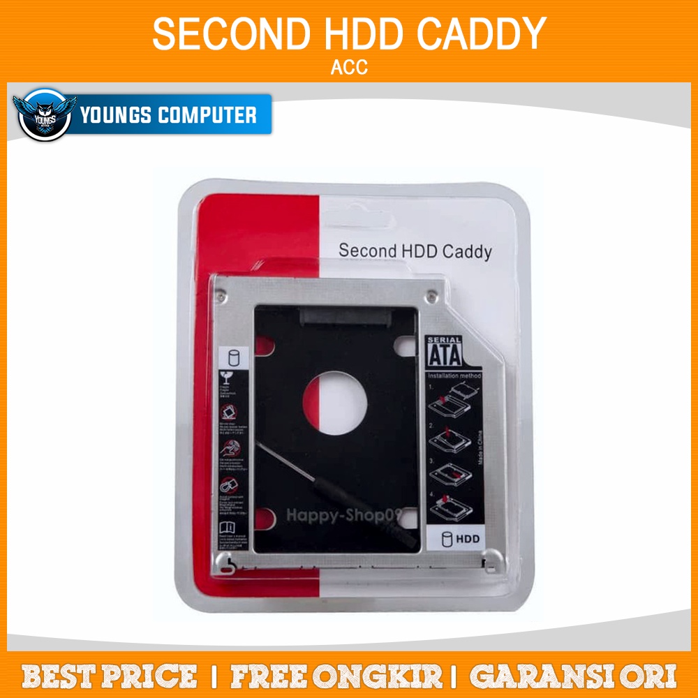 Jual CASE SDD SECOND HDD CADDY SATA 12.7MM | Shopee Indonesia