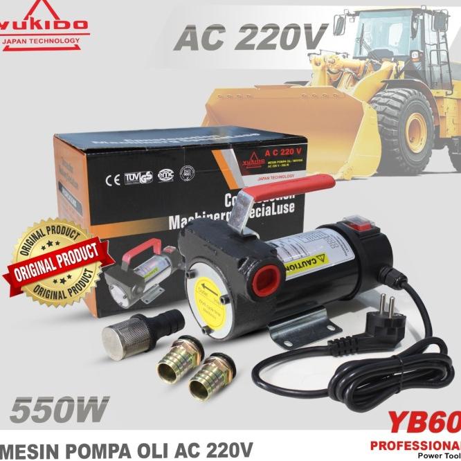 Jual Yukido Mesin Pompa Oli Ac Elektrik 220 Volt Yb60 | Shopee Indonesia