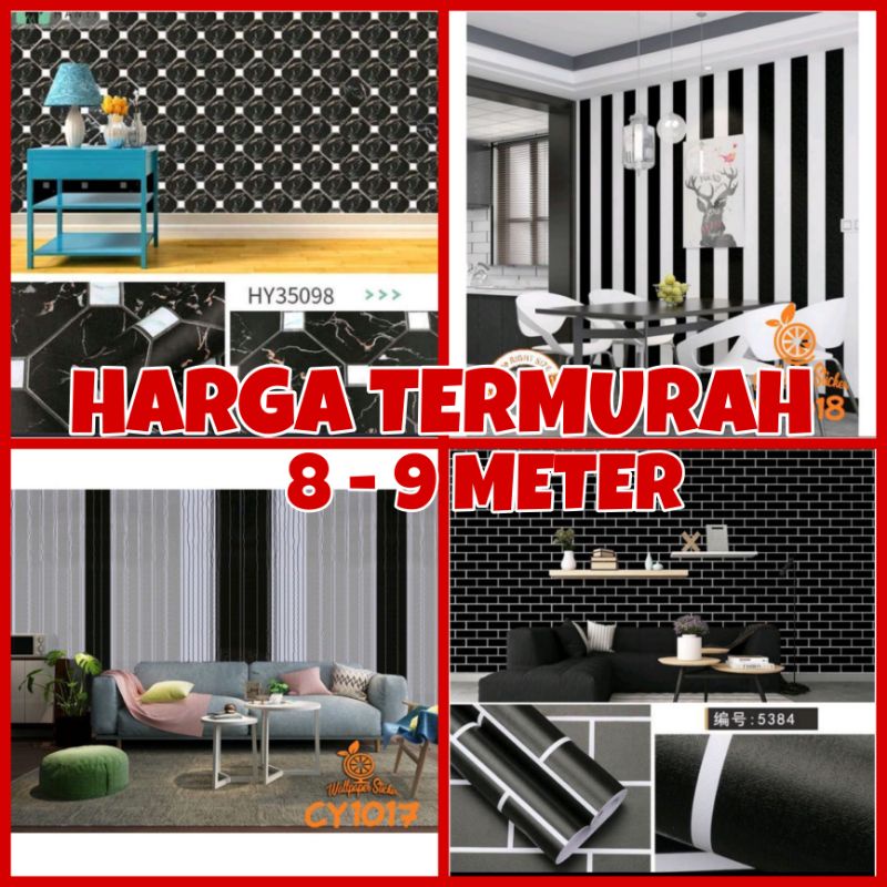 Jual Wallpaper Dinding Motif Hitam Wallpaper Dinding Hitam Wallpaper ...