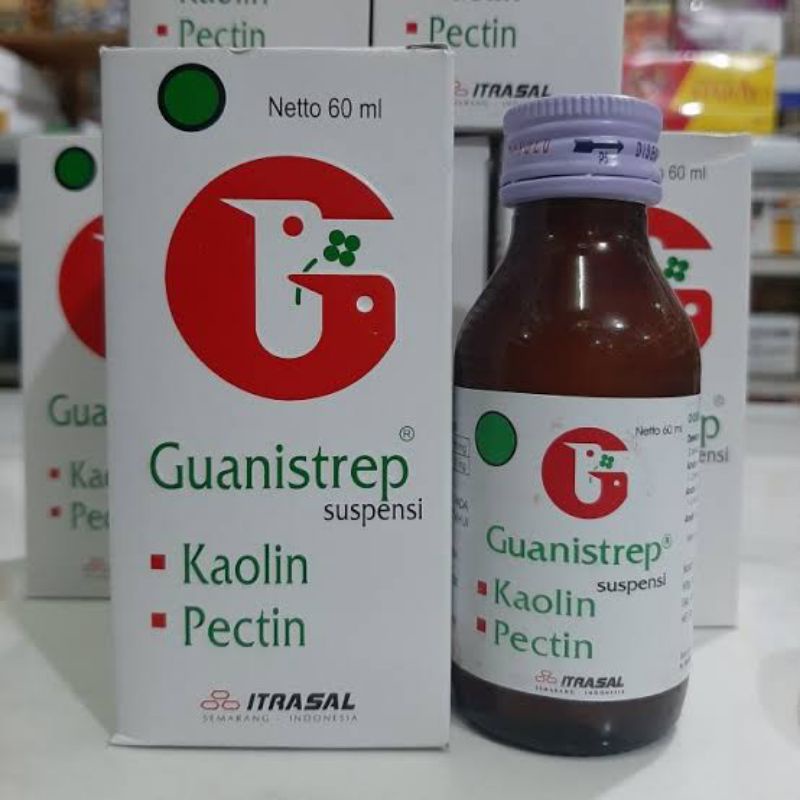 Jual Guanistrep Syrup 60 ml (obat diare anak) | Shopee Indonesia