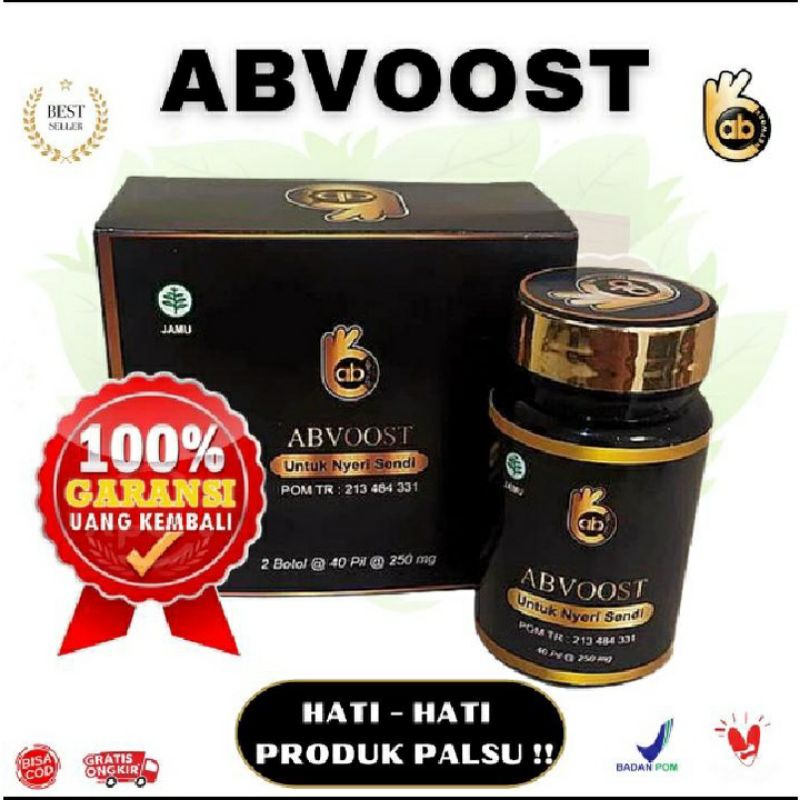 Jual 100% ORIGINAL ABVOOST ORIGINAL AB VOOST BPOM NEO BOOST PIL HITAM ...