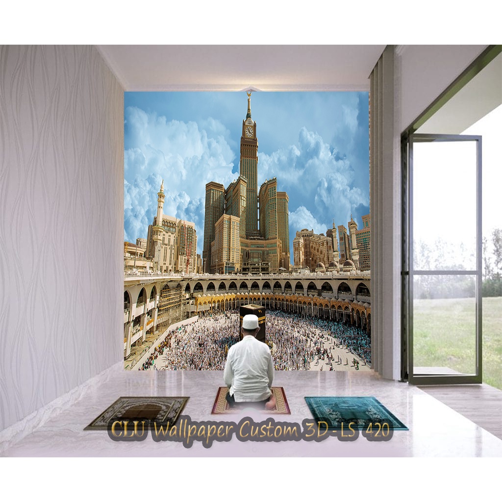 Jual Wallpaper Custom 3D Islamic Mushola - Wallpaper dinding murah ...
