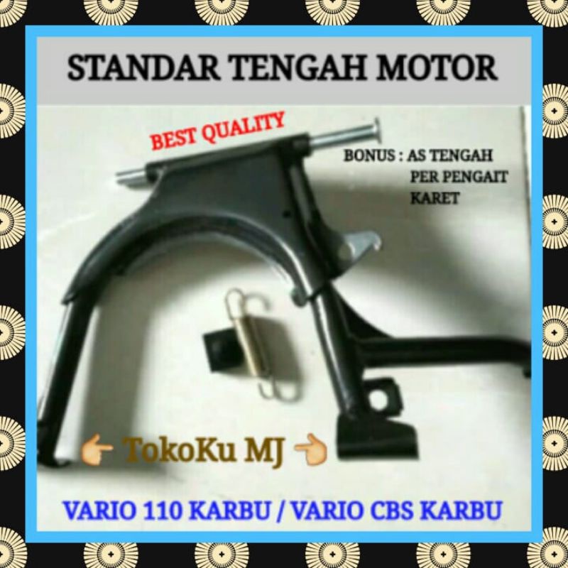 Jual STANDAR 2 / STANDAR TENGAH MOTOR VARIO CBS KARBU / 110 CW KARBU ...