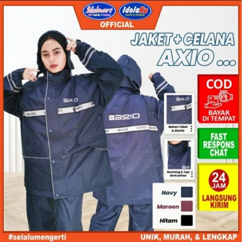 Jual JAS HUJAN AXIO RAINCOAT AXIO EUROPE TYPE 882 SILVER SERIES ...