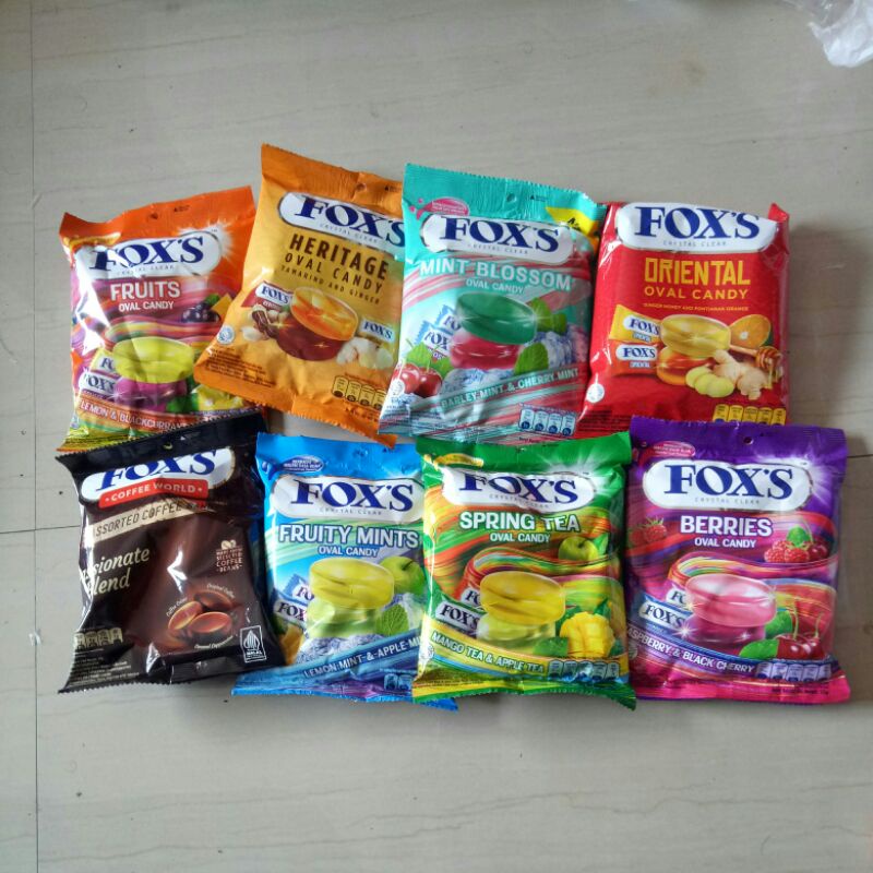 Jual permen fox 125g | Shopee Indonesia