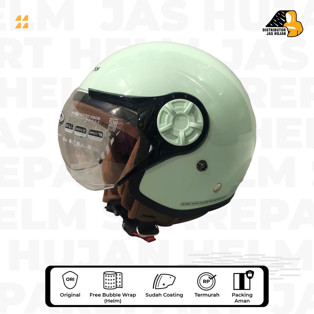 Jual Helm Cargloss Hijab Pastel Green | Shopee Indonesia