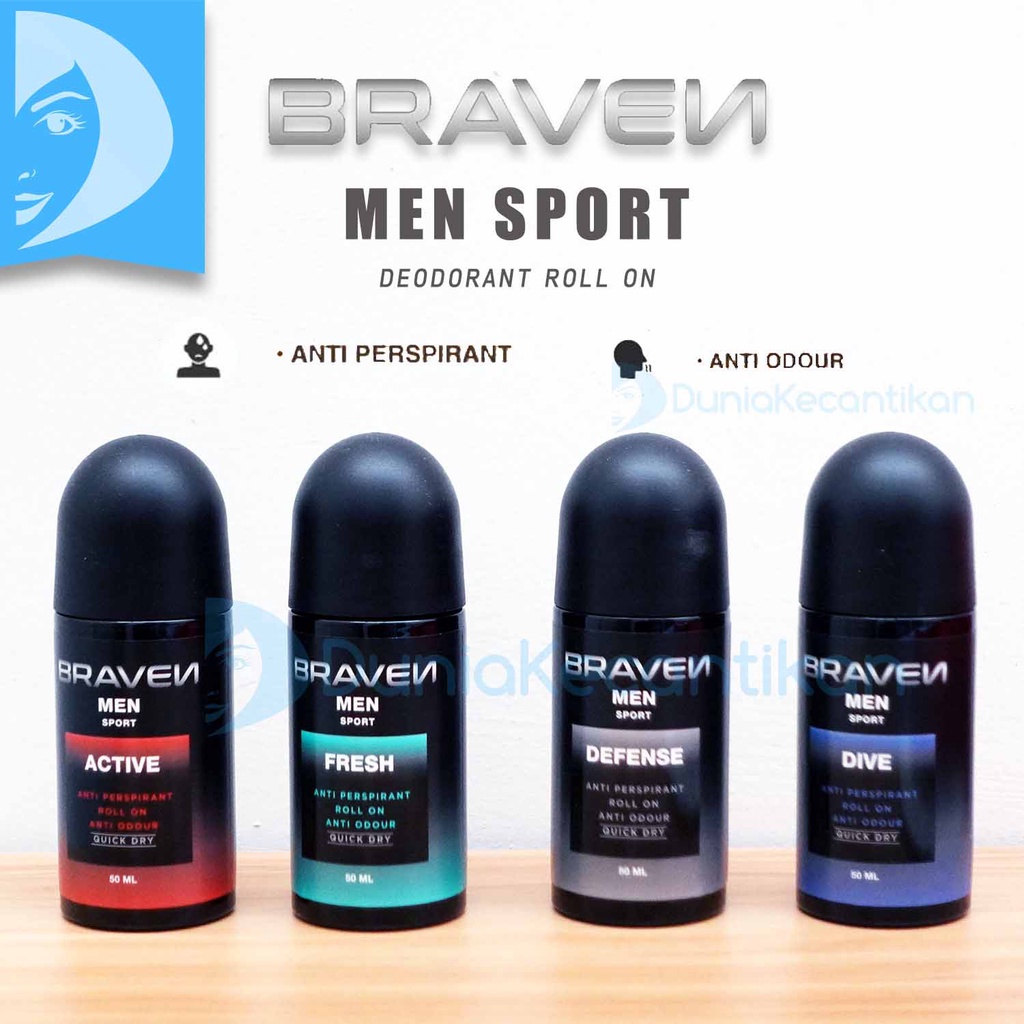 Jual Braven Roll On Anti Perspirant Deodorant Men | Shopee Indonesia