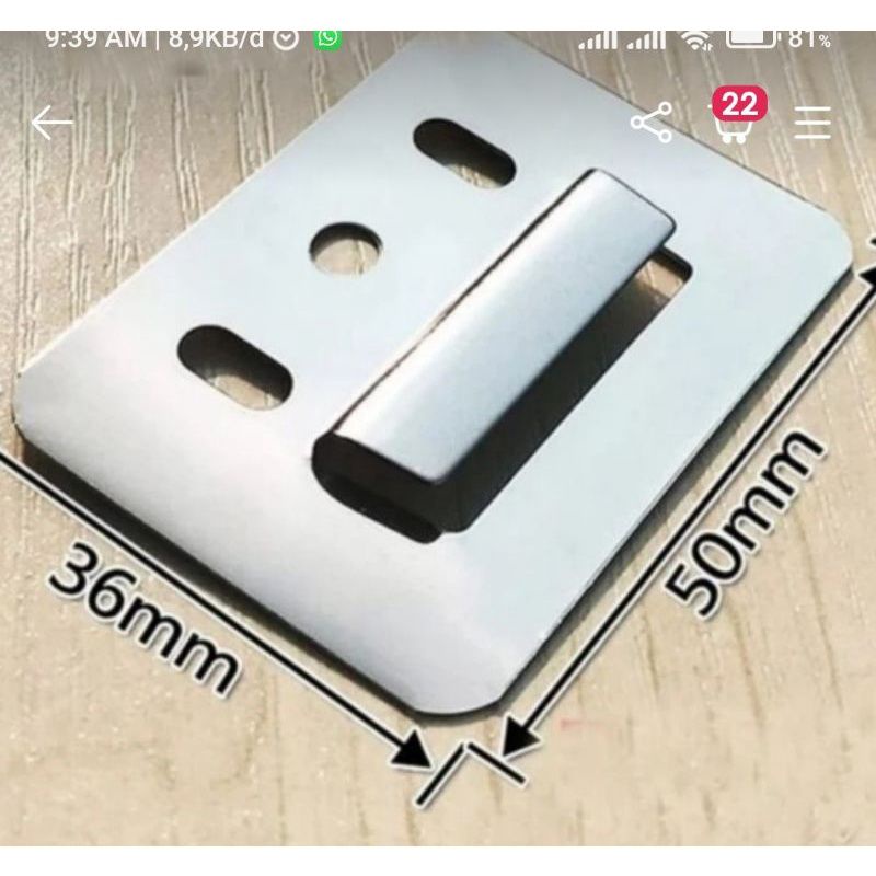 Jual CLIP WPC WALL PANEL 25pc | Shopee Indonesia