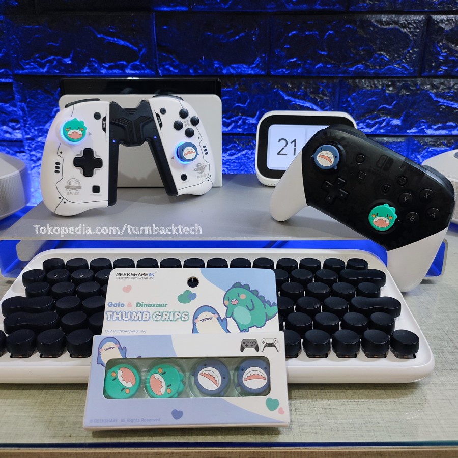Jual Geekshare thumb grips Pro Con Nintendo Switch Dualsense PS4 PS5 ...