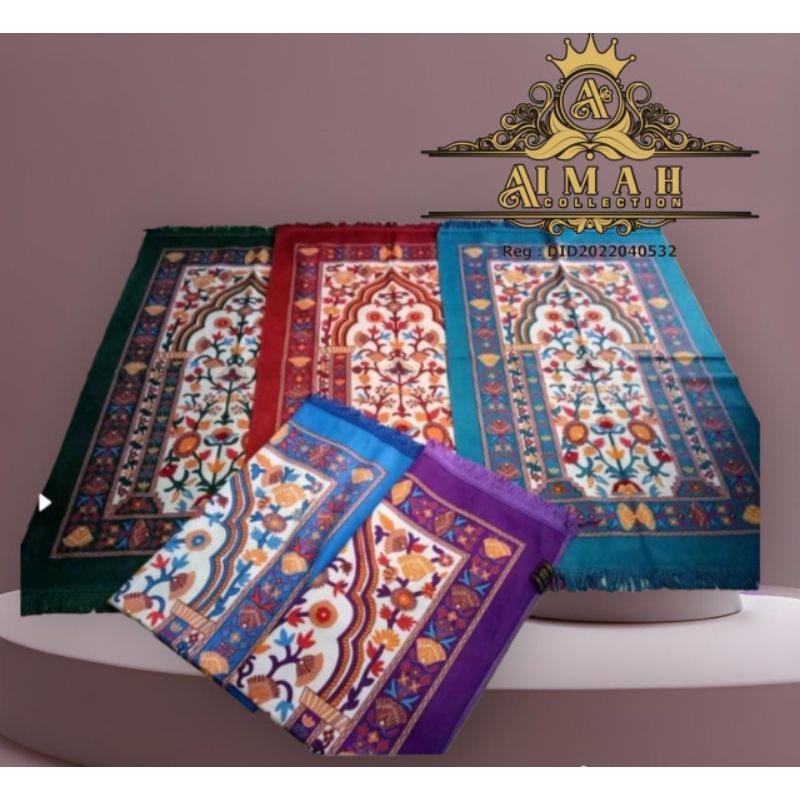 Jual Sajadah Turki Sajadah Turkey Sajadah Suede Perlengkapan Sholat ...