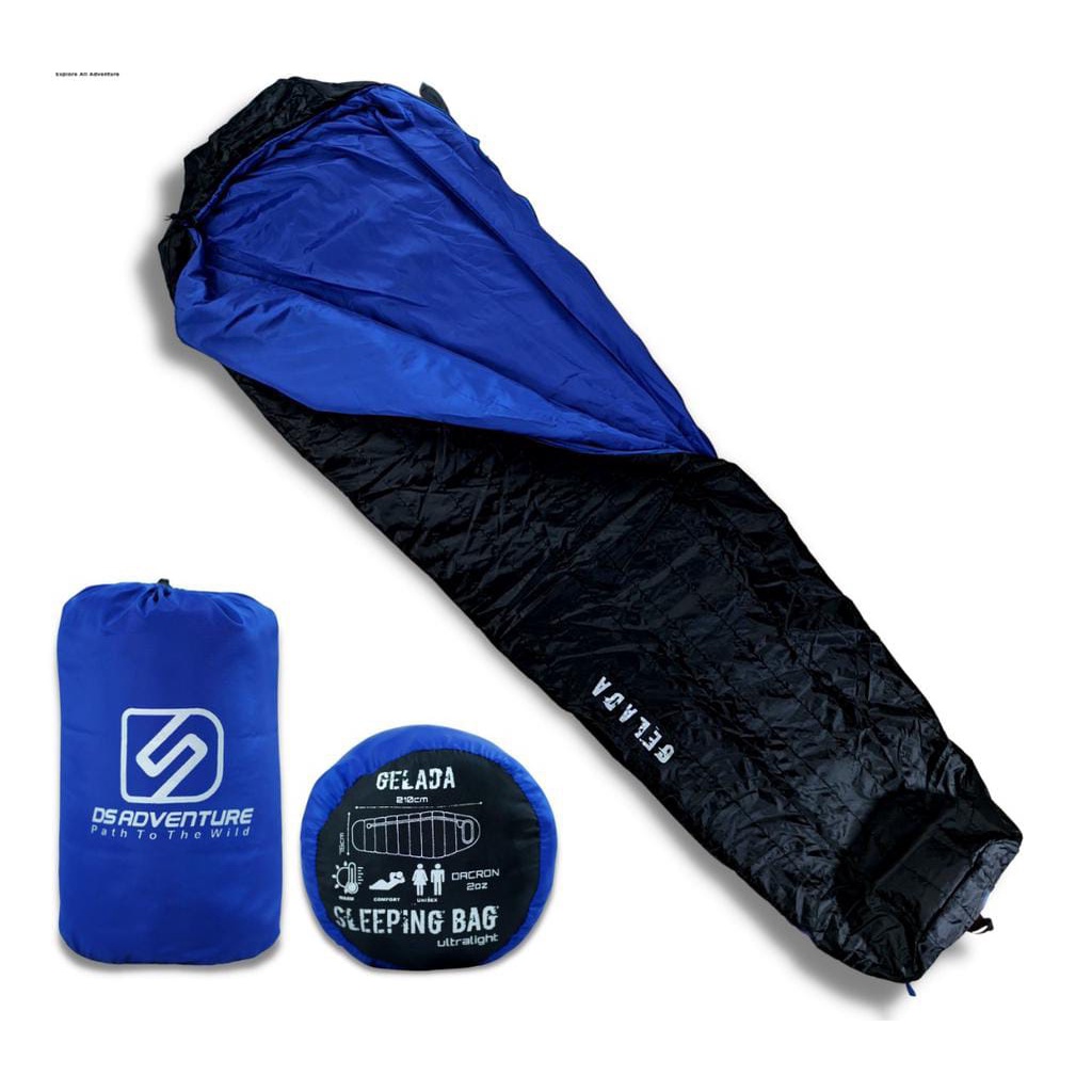 Jual Sleeping bag dacron ultralight Ds Adventure seri Gelada - sleping ...
