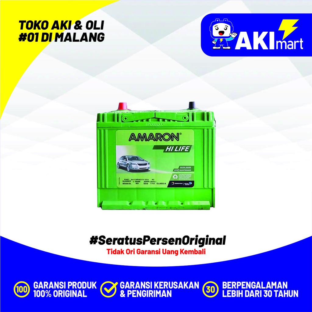 Jual AKI MOBIL AMARON PRO 95D23L ACCU MAZDA 2 SKYACTIVE | Shopee Indonesia