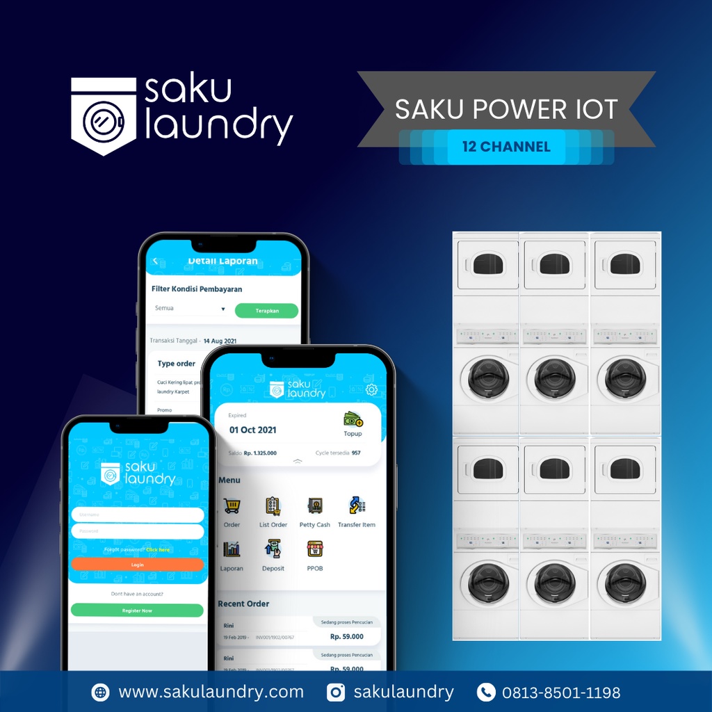 Jual Saku Power IOT 12 Channel | Shopee Indonesia