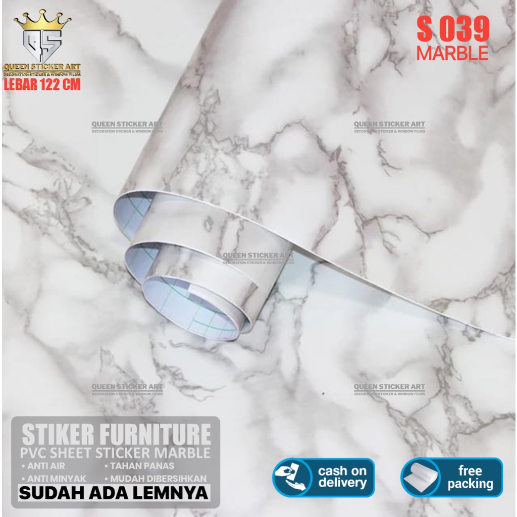 Jual Stiker Furniture Lemari Meja Pintu Dinding Lantai Dapur Motif ...