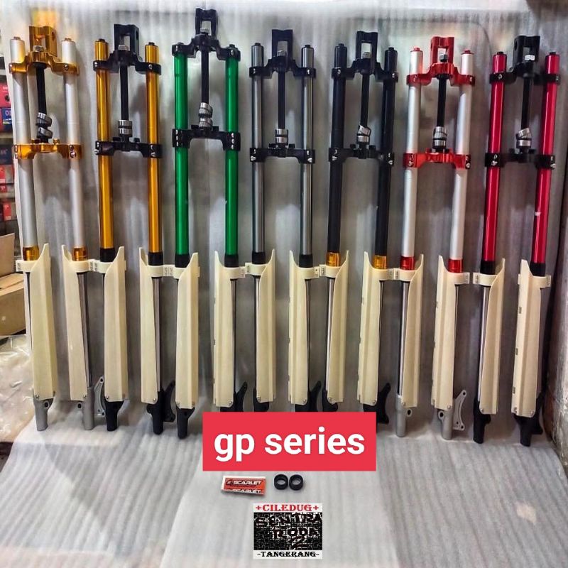 Jual USD KLX UPSIDE DOWN KLX DTRACKER SCARLET SERI 3107 FULL CNC UP SIDE DOWN KLX D TRACKER ...