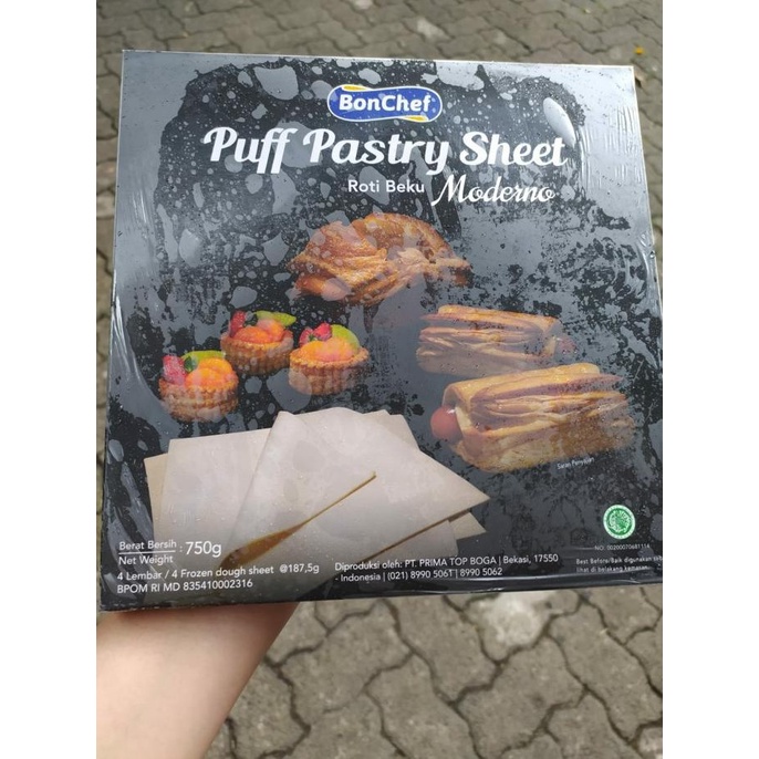 Jual Bonchef Puff Pastry Sheet 750gr | Shopee Indonesia