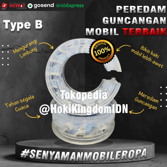 Jual SPRING BUFFER STABILIZER MOBIL DUMPER KARET PEREDAM TYPE B ...