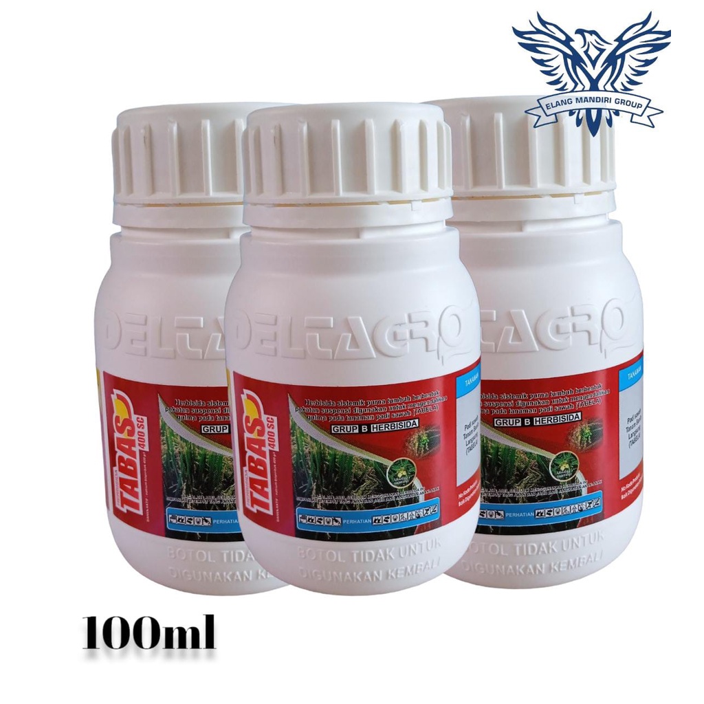 Jual TABAS 400SC 100ml Herbisida Selektif Padi Natrium Bispiribak 400g ...