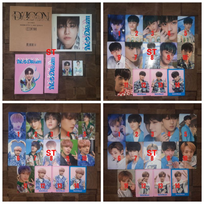 Jual Sharing Photocard Dicon D'Festa Mini Edition 2022 NCT Dream Mark Haechan Jisung Official PC ...