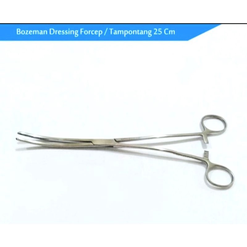 Jual Tampontang Forceps Bozeman Dressing 26cm Tampon Tang Bozeman ...