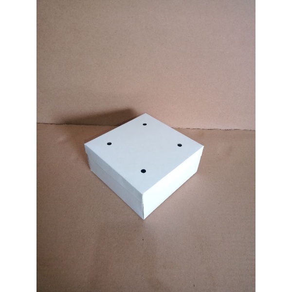 Jual Kotak Nasi Polos Box Nasi Polos 14.5x14.5x6.5 Dus Lunch Box ...