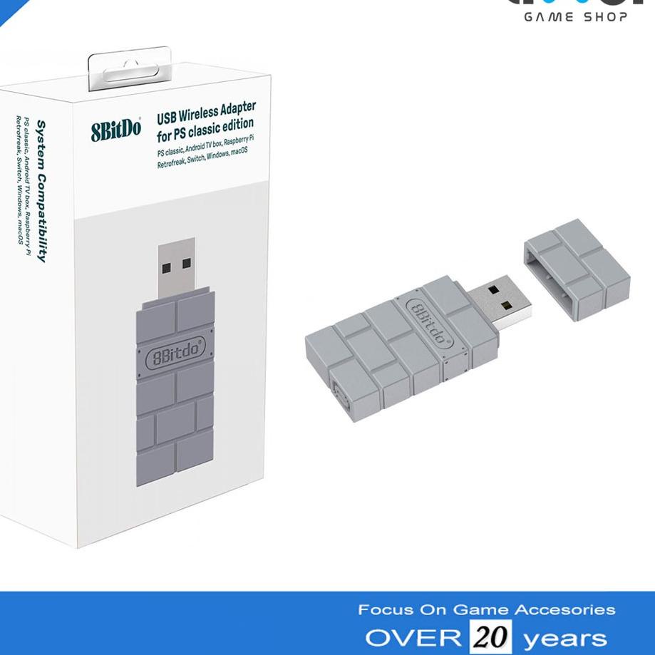 Jual Produk Hemat 8Bitdo USB Wireless Bluetooth Controller Adapter PS ...