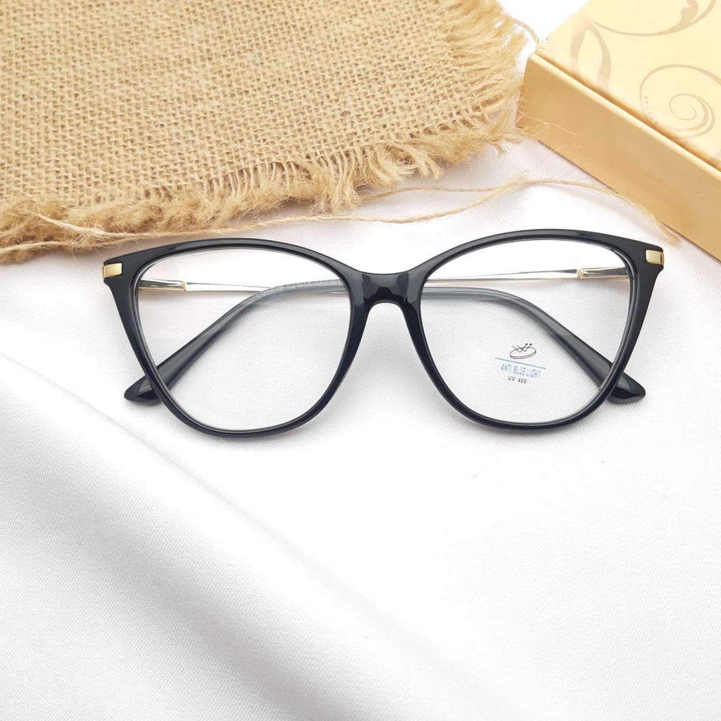 Jual Paretocromic • KACA MATA CAT EYE FRAME 1018 ( FREE BOX + LAP ...
