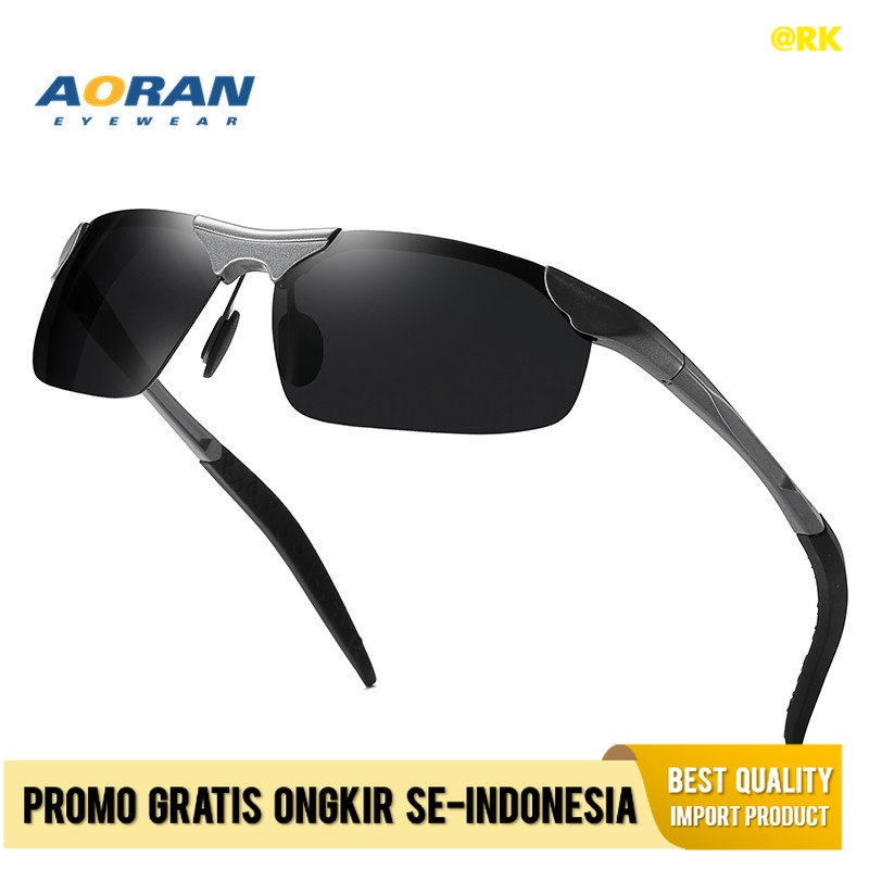 Jual Kacamata Dewasa Kacamata Hitam Pria Logam Setengah Bingkai Mengemu Kaca Mata 8177 Bersepeda ...