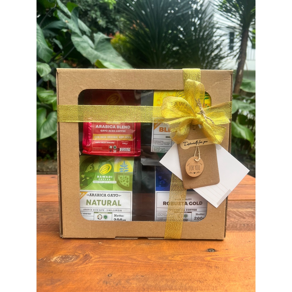 Jual Hampers Parcel Hadiah Gift Bawadi Coffee Kopi (Paket B) | Shopee ...