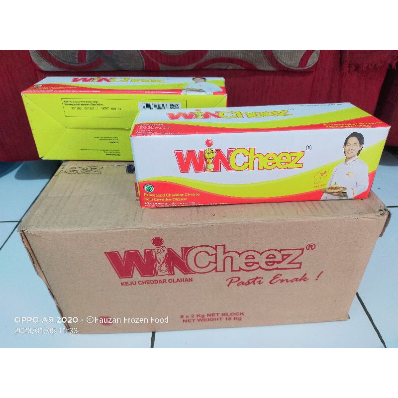 Jual WINCheez Win Cheez Keju Cheddar 2kg | Shopee Indonesia
