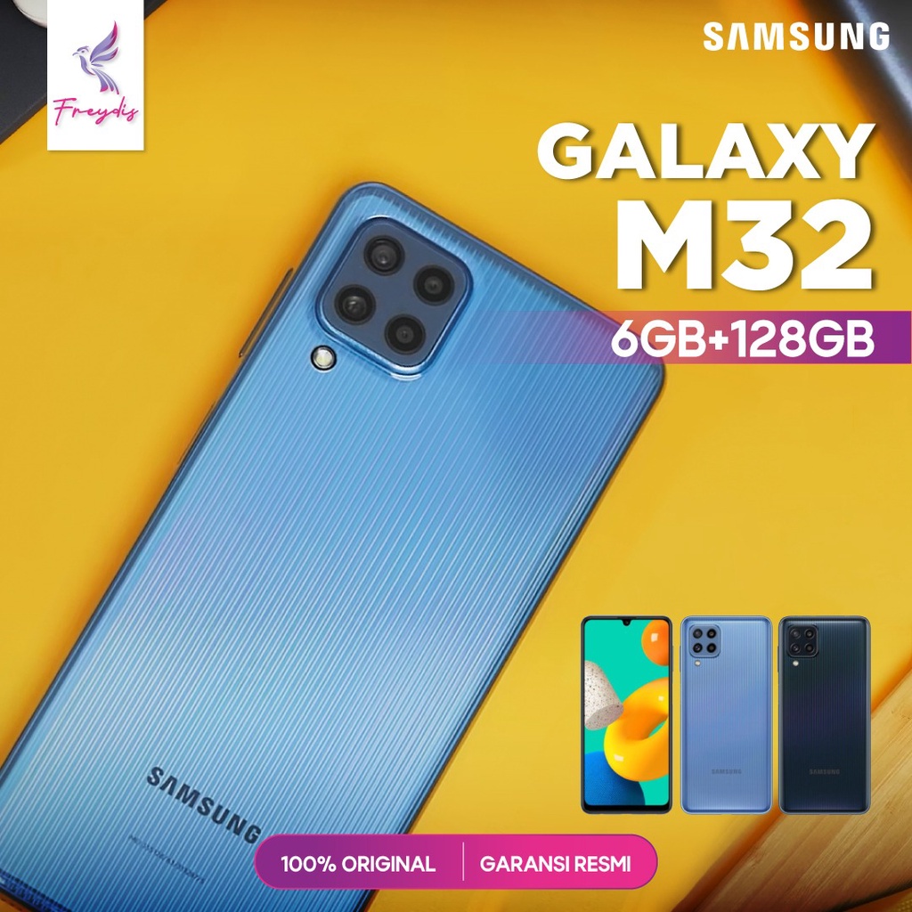 Jual Samsung Galaxy M32 6/128 GB RAM 6GB ROM 128GB Hp Smartphone Android Original Garansi Resmi ...