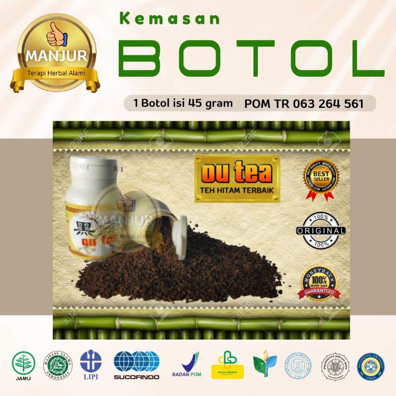 Jual Ou Tea - Teh Hitam - Teh Kesehatan - Kemasan Botol - 1 Botol isi ...