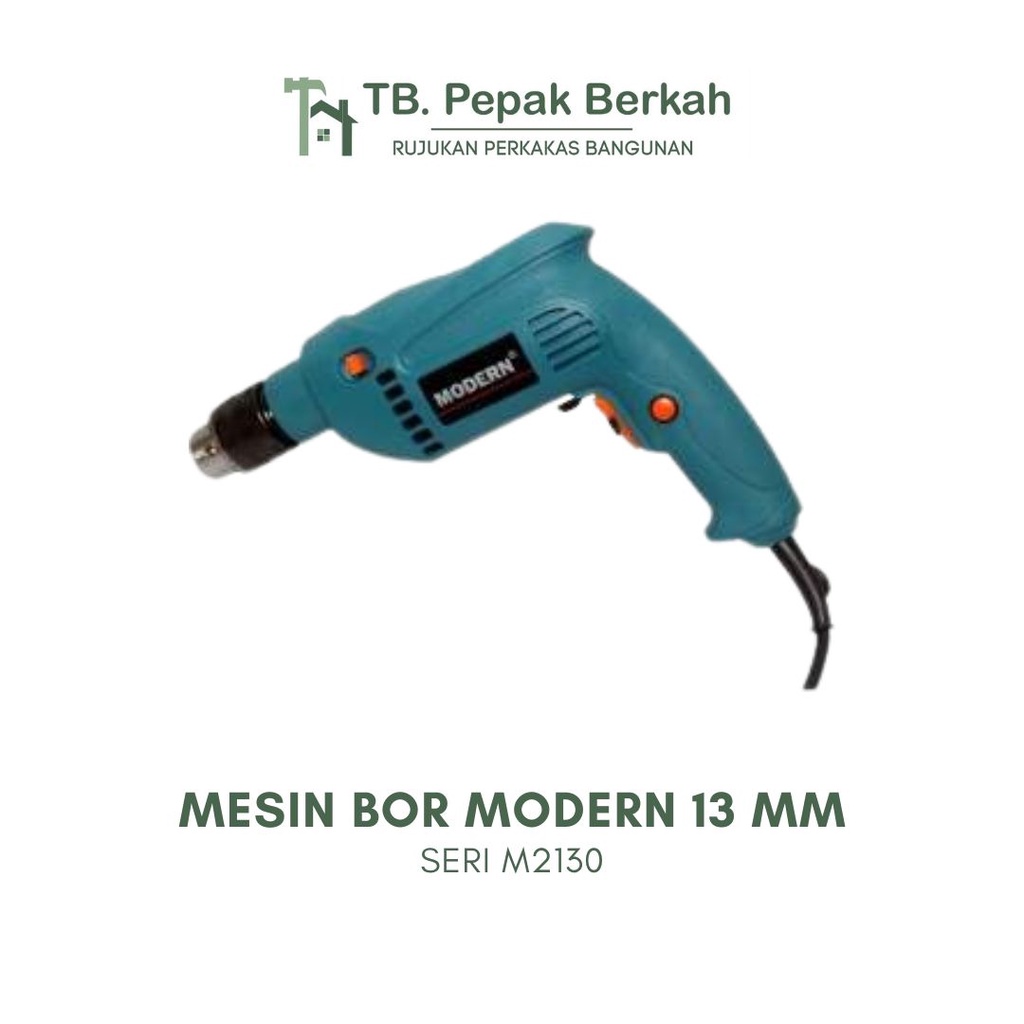 Jual Mesin Bor Modern M 2130 Set Koper 13mm | Shopee Indonesia
