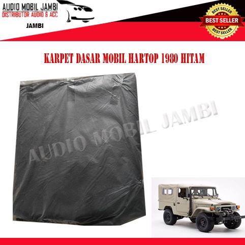 Jual KARPET DASAR PEREDAM LANTAI MOBIL HARTOP 1980 HITAM | Shopee Indonesia