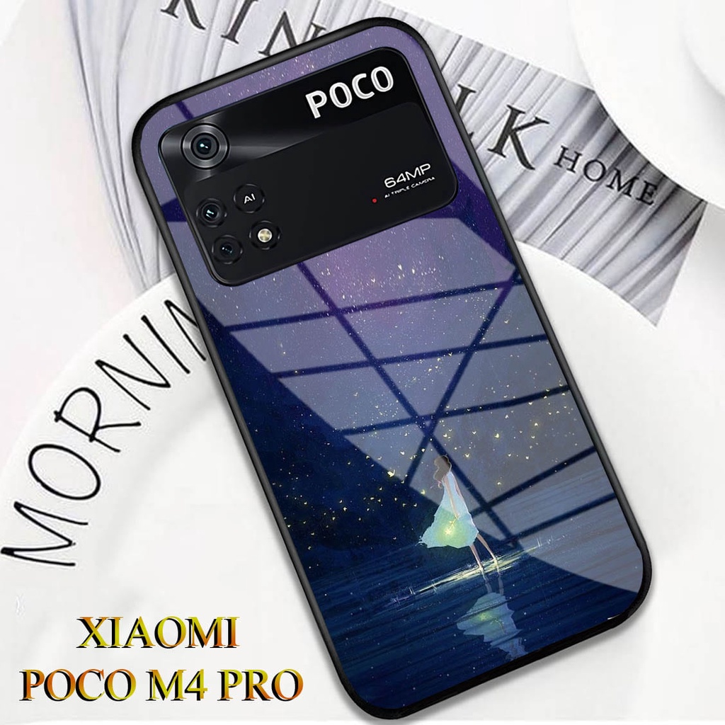 Jual Softcase Kaca For POCO M4 PRO - Case Handphone POCO M4 PRO [T80 ...