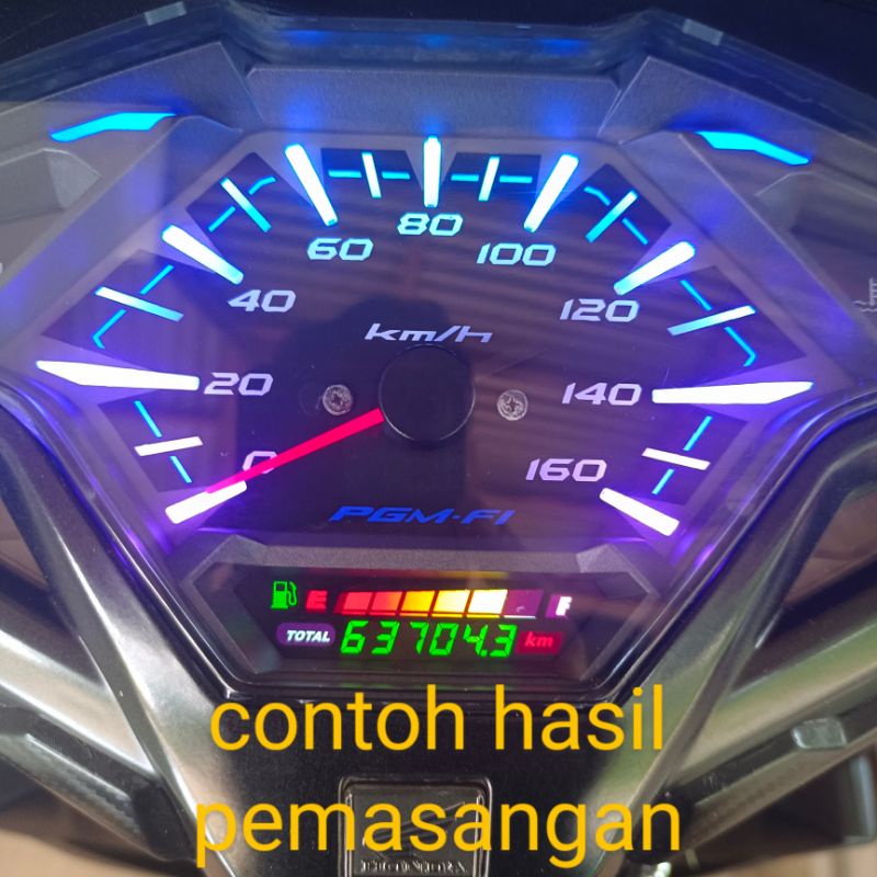 Jual Paket Smart Led WS2812B+Controller SP110E Untuk Custom Speedometer ...