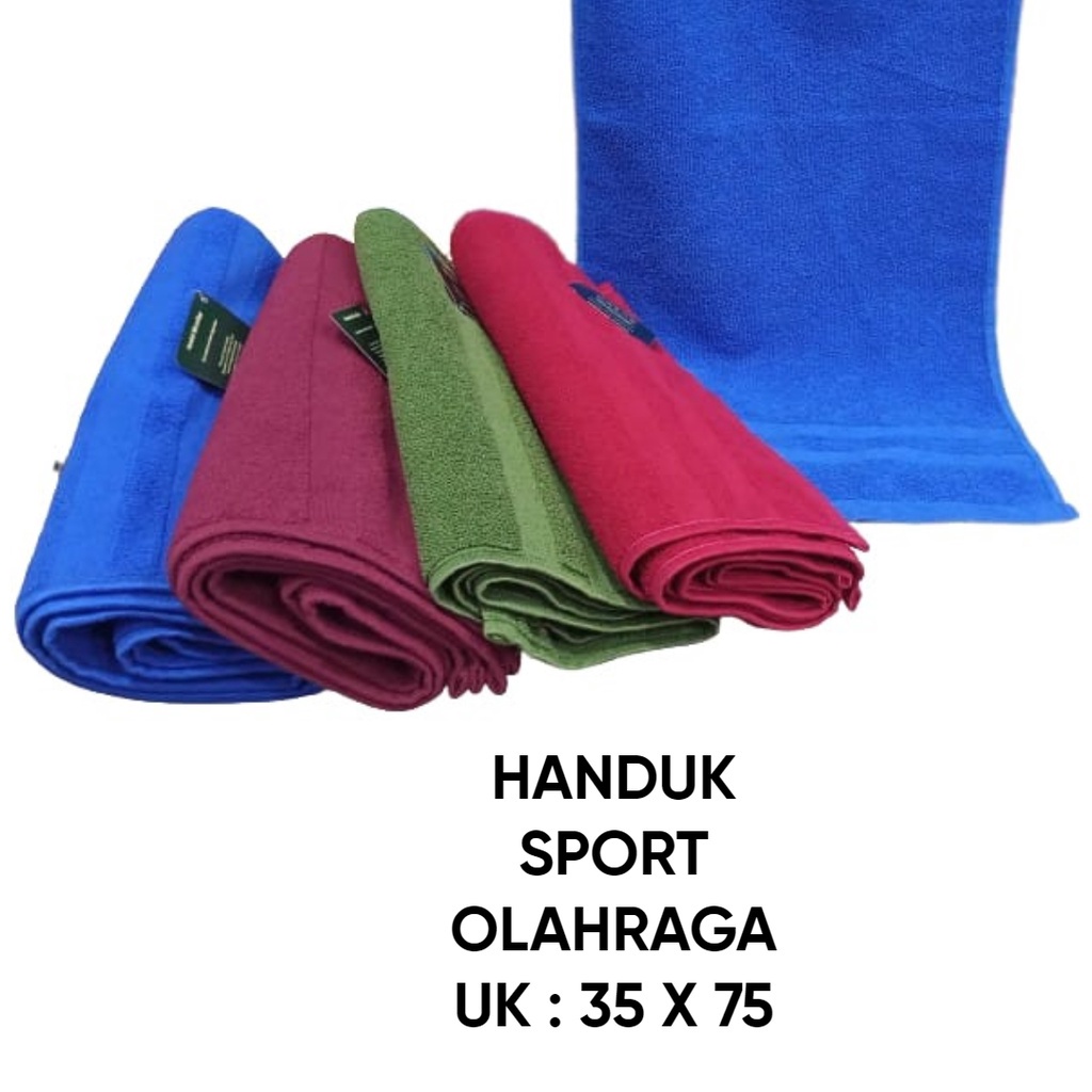 Jual Handuk Sport Gym Olah Raga Handuk untuk Tangan dan Wajah Ukuran ...